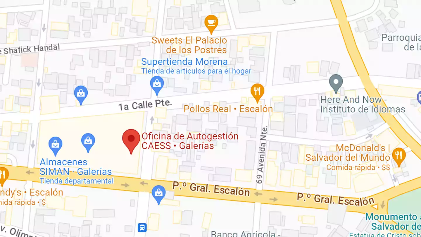 CAESS Oficinas Comerciales | AES El Salvador